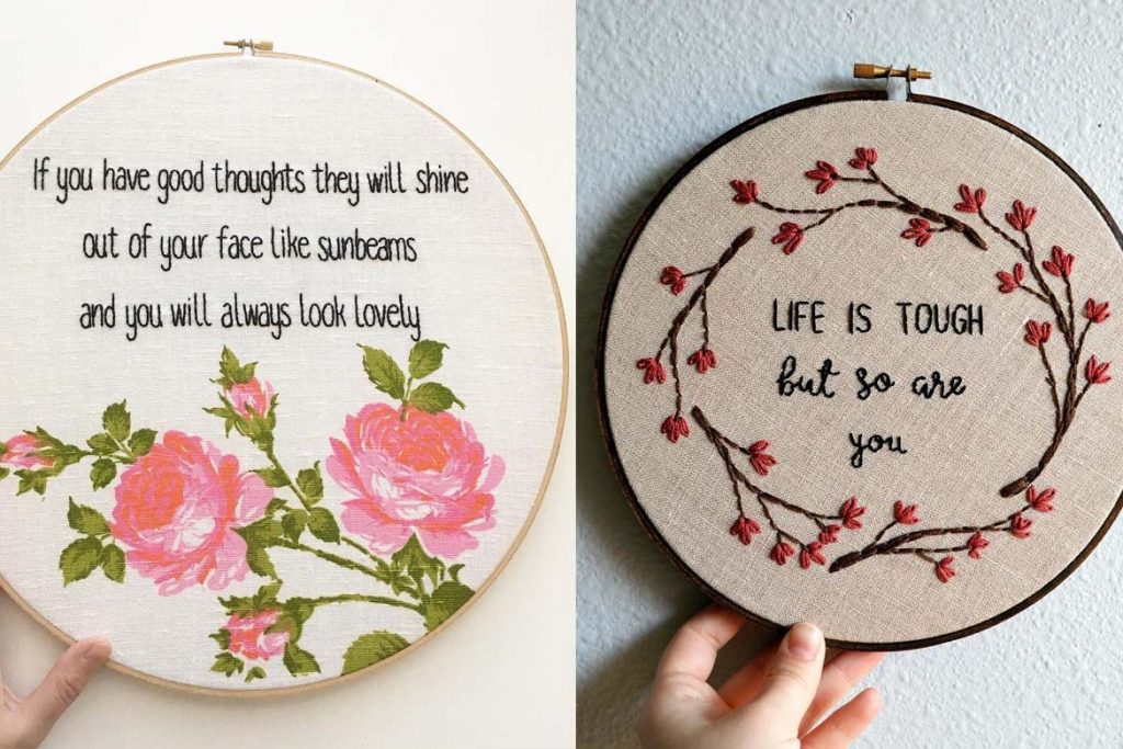 Hand embroidery to lift your spirits - The Natural Parent Magazine