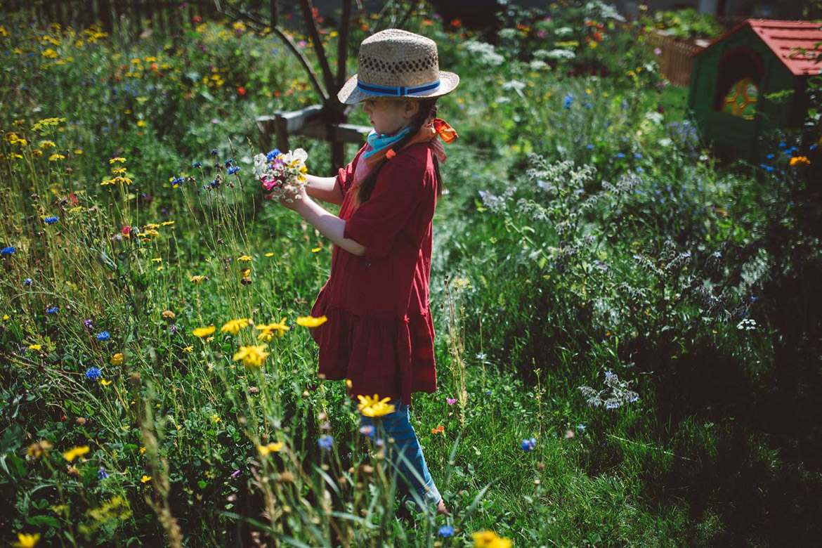 Nature-Connection-to-the-earth-Gathering-wildflowers-for-a-posy - The ...