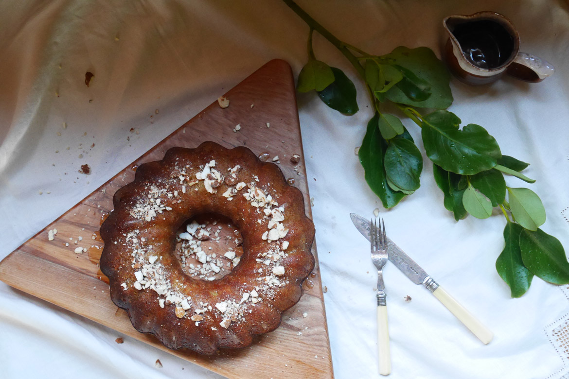 Lemon Black Pepper and Cardamom Cake with Rosewater Syrup - The Natural ...